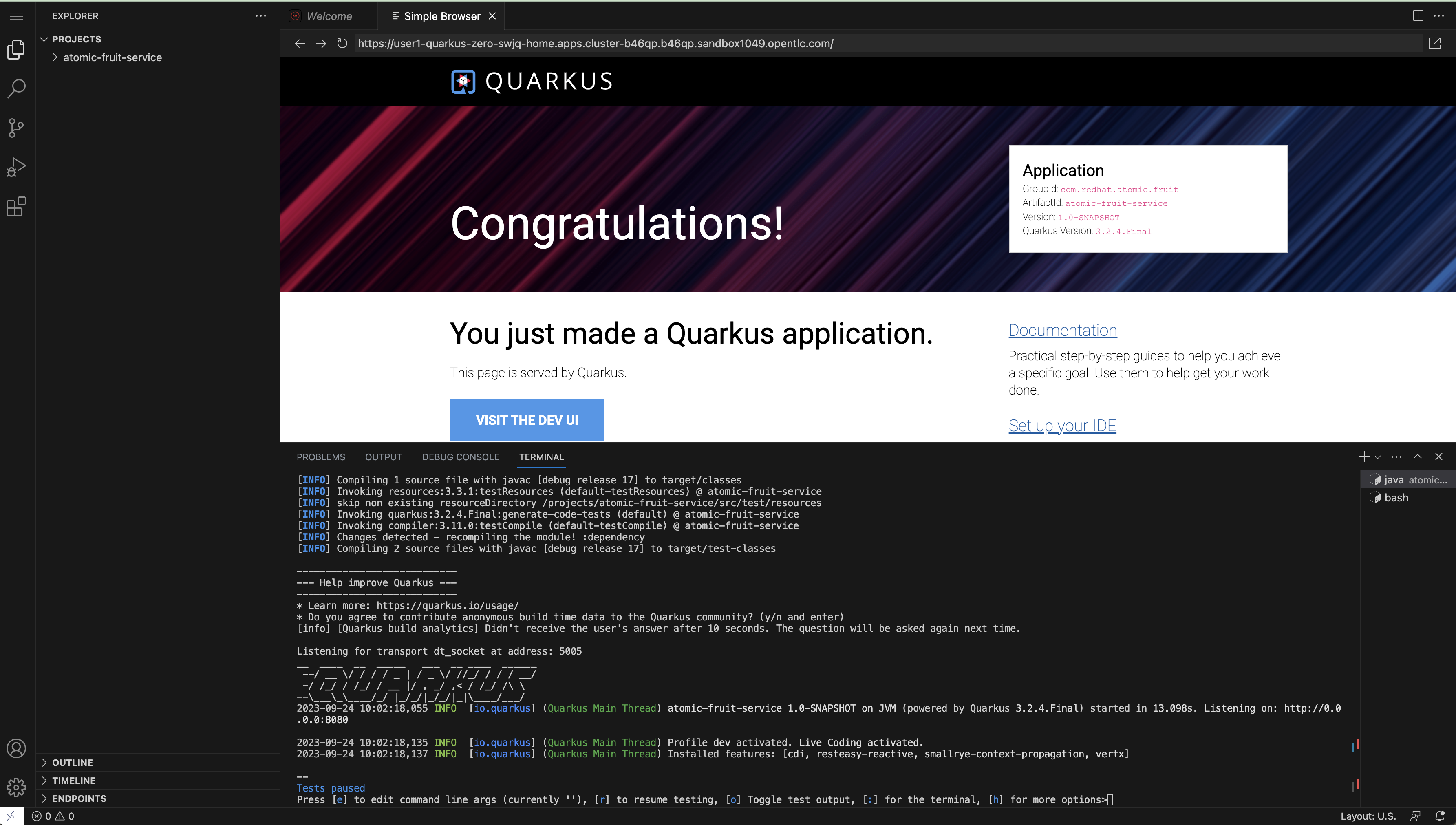 Quarkus from Zero to Serverless Guide :: Quarkus from Zero to Serverless Guide